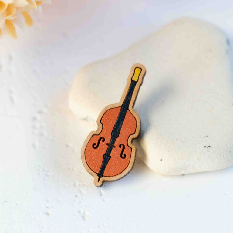 Handbemalte Cello-Anstecknadel - PT45369 – Robin Valley Official Store